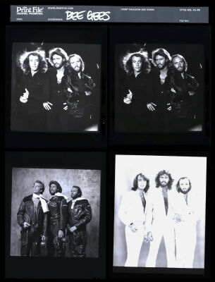 : Contact sheet: EC_Beegees_237 | Iconic Licensing