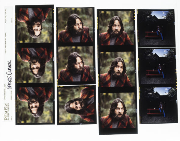 Gene Clark : Contact sheet: EC_GeneClark_005 | Iconic Licensing