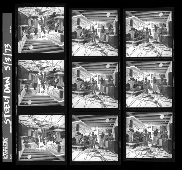Steely Dan : Contact sheet: EC_SteelyDan_015 | Iconic Licensing