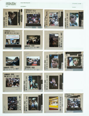 Robert F. Kennedy : Contact sheet: LF_RFK_Box1_005 | Iconic Licensing