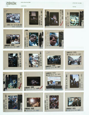 Robert F. Kennedy : Contact sheet: LF_RFK_Box1_009 | Iconic Licensing