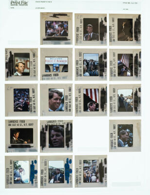 Robert F. Kennedy : Contact sheet: LF_RFK_Box1_011 | Iconic Licensing
