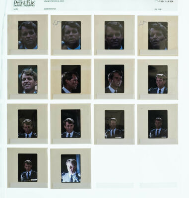 Robert F. Kennedy : Contact sheet: LF_RFK_Box2_024 | Iconic Licensing