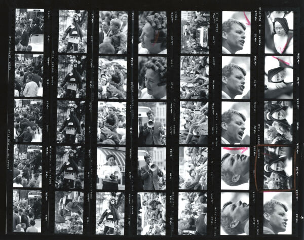 Robert F. Kennedy : Contact sheet: LF_RFK_Box3_029 | Iconic Licensing