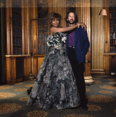 Tina Turner and Eric Clapton : Photograph: TON_RG017 | Iconic Licensing