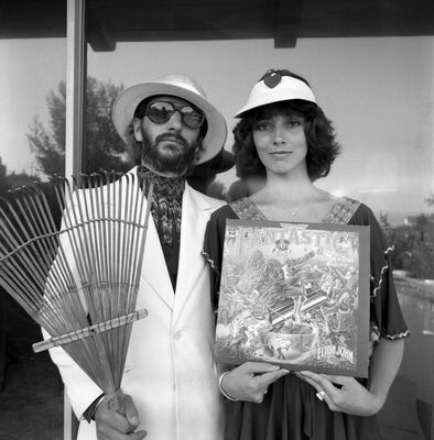 Ringo Starr & Nancy Lee Andrews : Photograph: TON_TB121 | Iconic Licensing