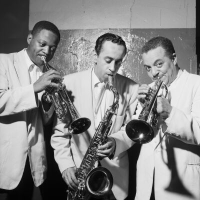 Clark Terry, Paul Gonsalves and Shorty Baker : Photograph: TW_CT009 ...