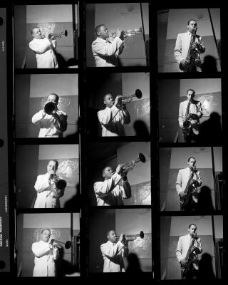 Harold Baker : Contact sheet: TW_Clark Terry002 | Iconic Licensing