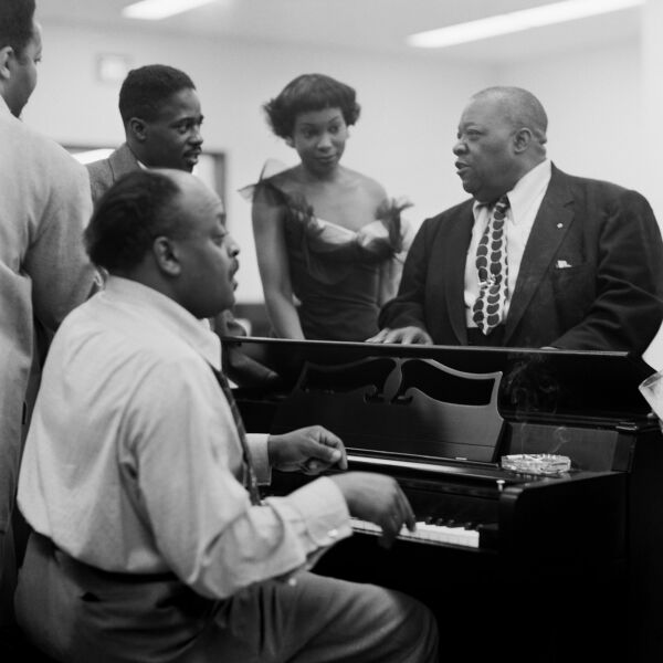 Ben Webster and Jimmy Rushing : Photograph: TW_DE034 | Iconic Licensing