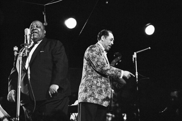 Rushing and Ellington on stage : Photograph: TW_JRinDE056 | Iconic ...