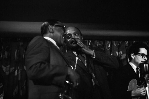 Roy Eldridge and Ben Webster : Photograph: TW_RAinBW002 | Iconic Licensing